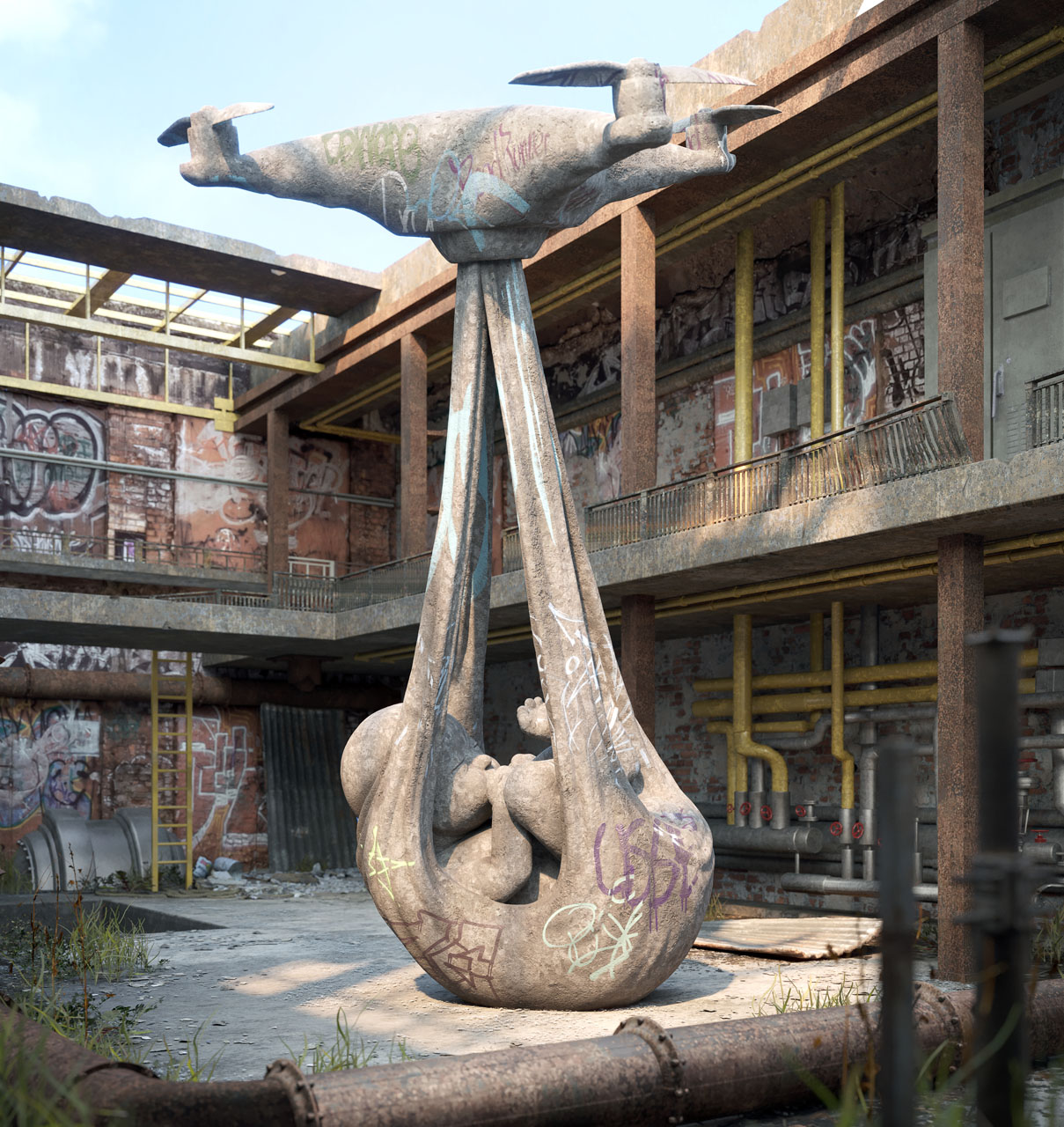 Babydrone-Concretes-Federico-Clapis – Decentral Art Pavilion